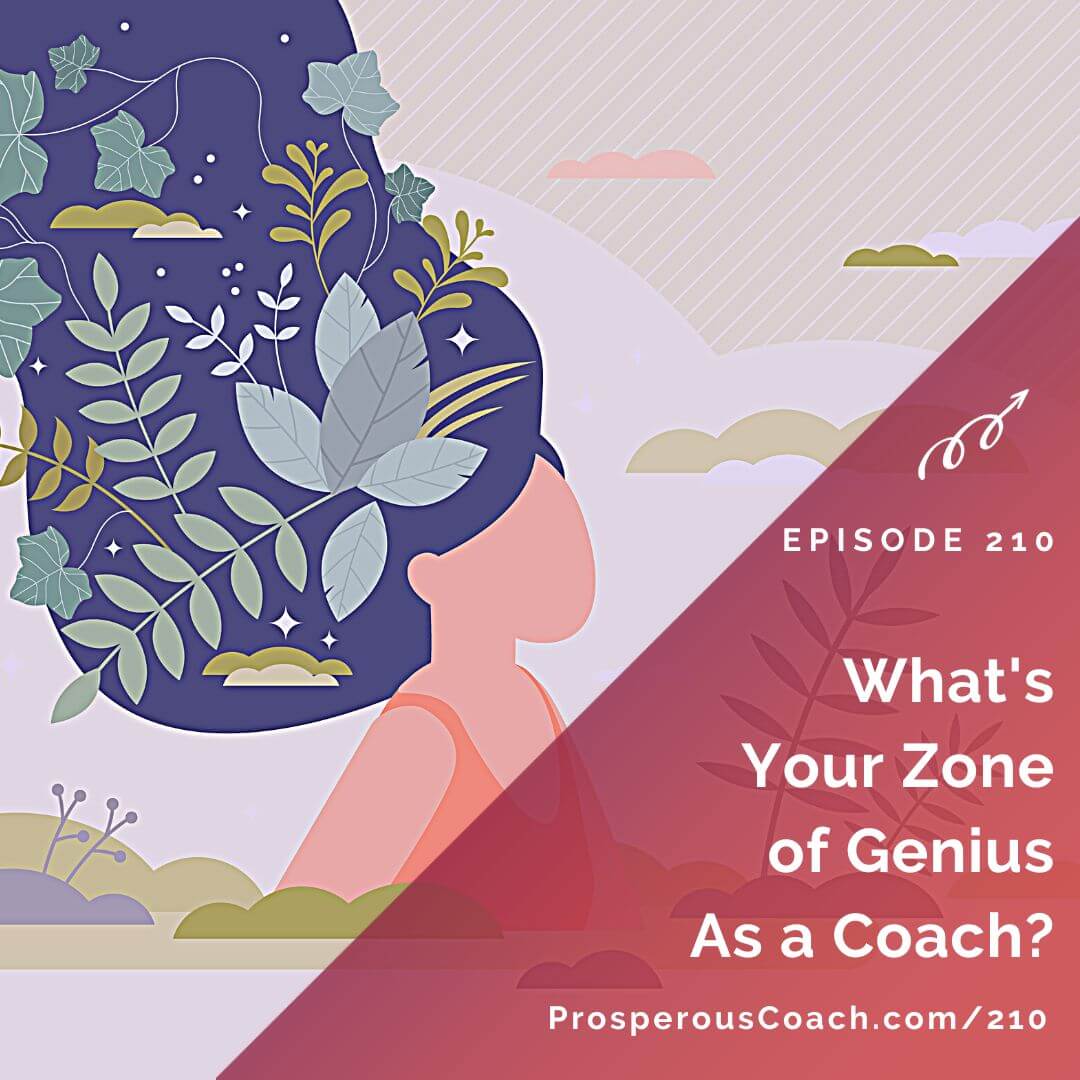 Ep 210 – What’s Your Zone of Genius as a Coach? – Replay - Rhonda Hess